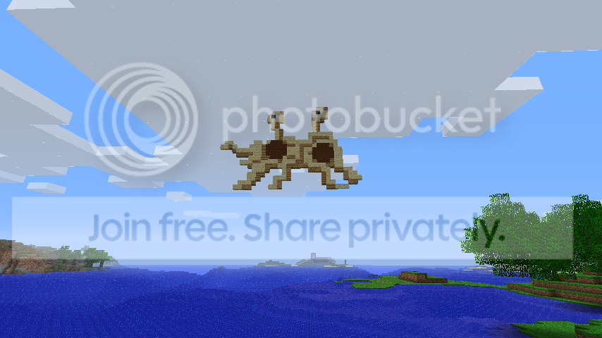 Gaint Flying Spaghetti Monster in Minecraft - Screenshots - Show Your ...