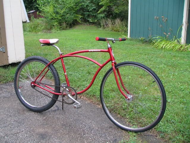 Cool twin bar Mohawk frame | Rat Rod Bikes Bicycle Forum